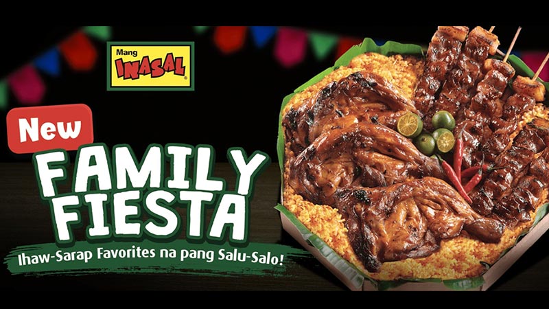 Ihaw-Sarap favorites, now in Mang Inasal Family Fiesta!
