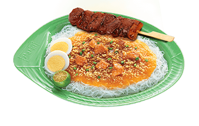 Palabok with 1-pc Pork BBQ | Mang Inasal