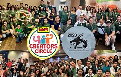 Mang Inasal Creators’ Circle wins in 2023 Dragons of Asia