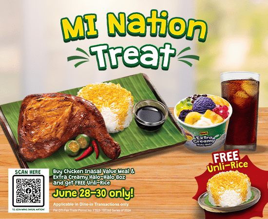 Promos I Enjoy discounts and Special Deals at Mang Inasal