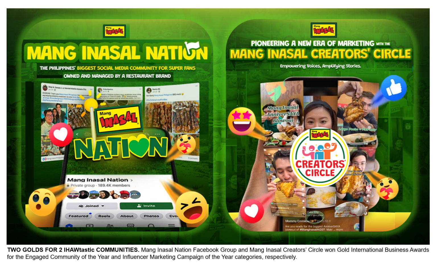 Mang Inasal: Only PH Winner at 21st Int’l Business Awards